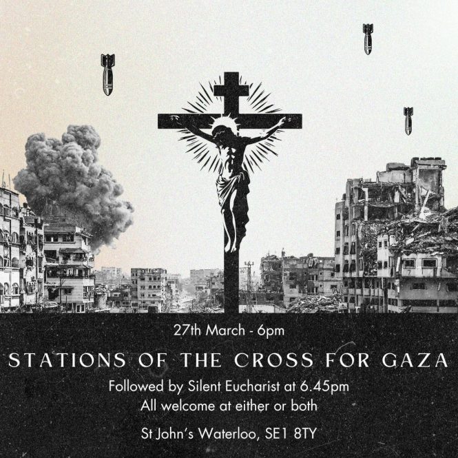 stations of the cross gaza | Sabeel-Kairos